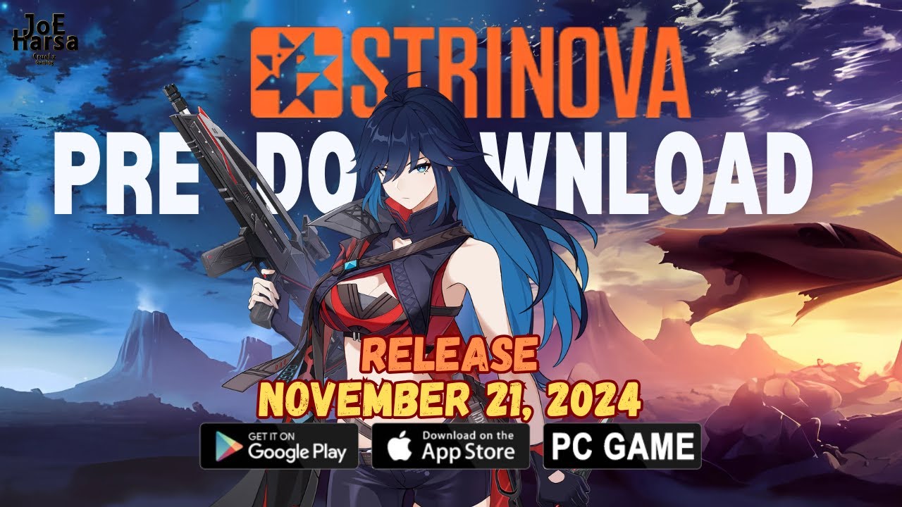 Strinova Anime FPS: Pre-Download & Launch on November 21, 2024 - YouTube