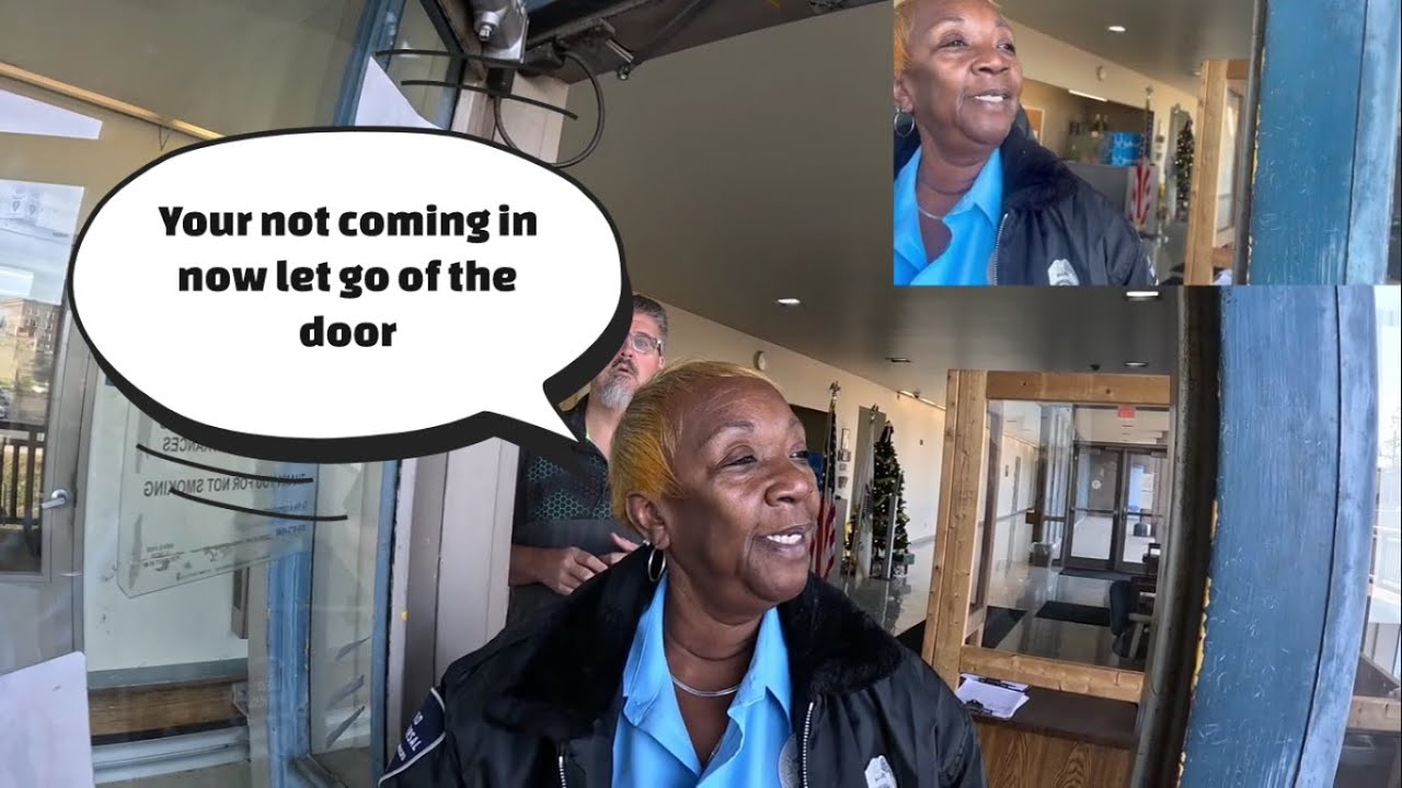 Frauditor denied entry to building - YouTube