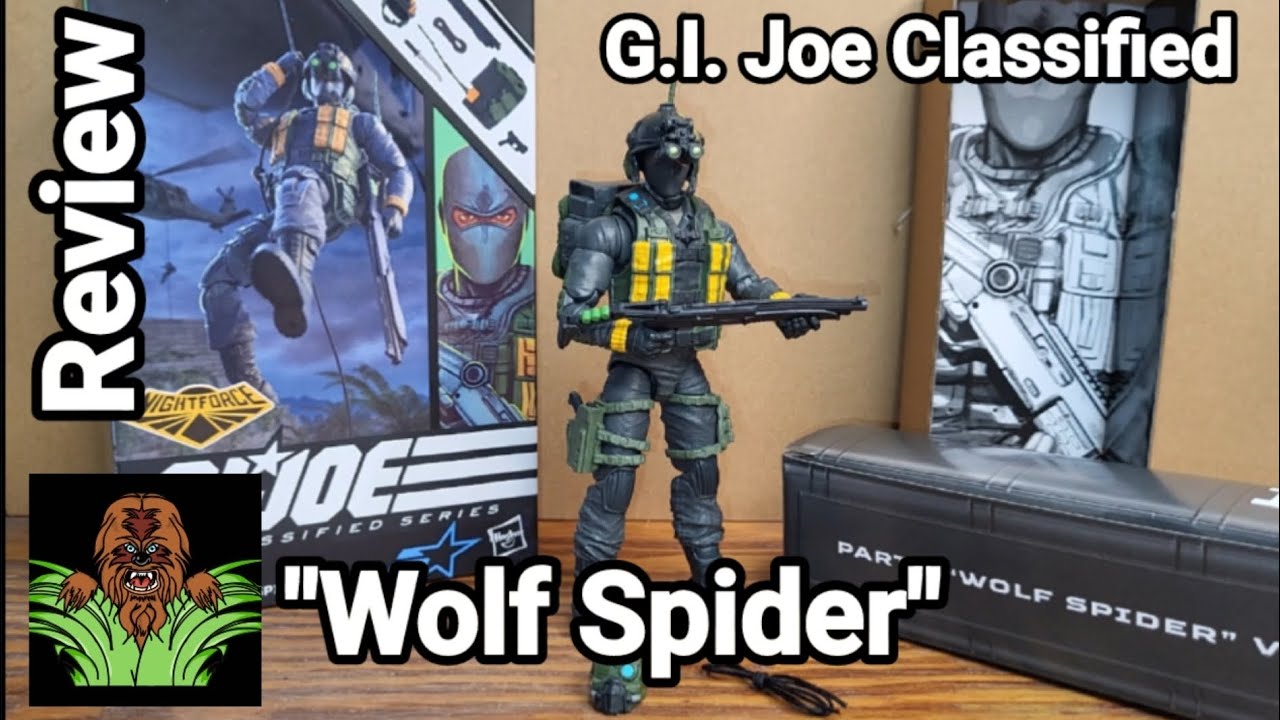 G.I. Joe Classified #109 PARTH "WOLF SPIDER" VARMA Action Figure Review ...