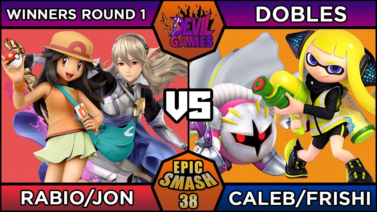 Epic Smash #38 (Dobles): Rabio/Jon vs Caleb/Frishi - Winners Round 1 ...