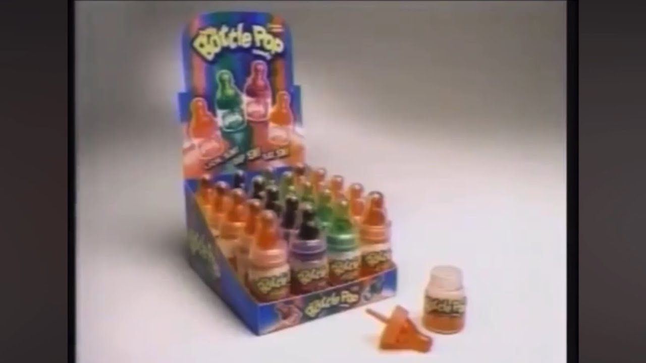 1998 Baby Bottle Pop Candy Commercial - YouTube