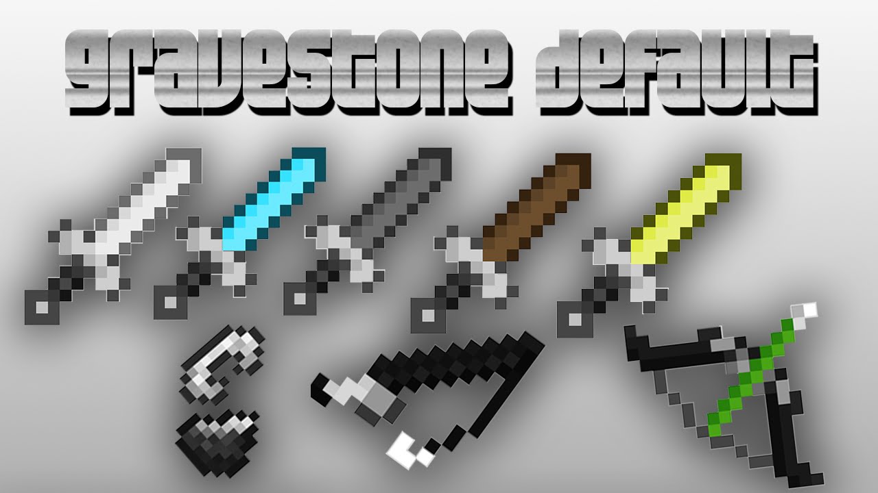 Minecraft Texture Pack Review - Gravestone Edit ♡ - YouTube