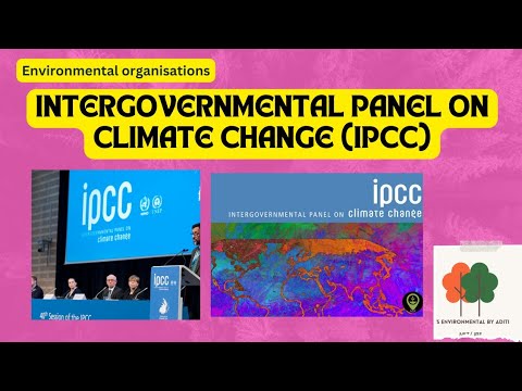 IPCC | Intergovernmental panel on climate change | UGC NET, UPSC, PCS ...
