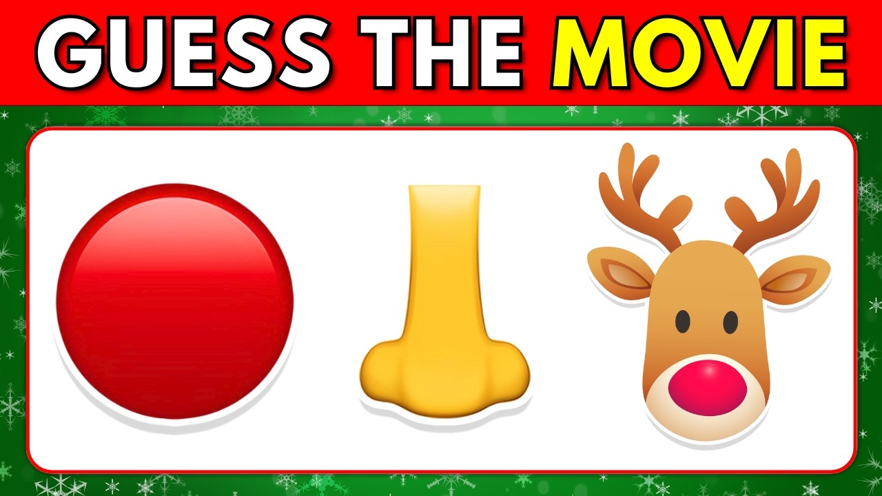 Can You Guess The CHRISTMAS Movie By Emoji? 🎬🎄 | Christmas Movie Quiz 🎅 ...