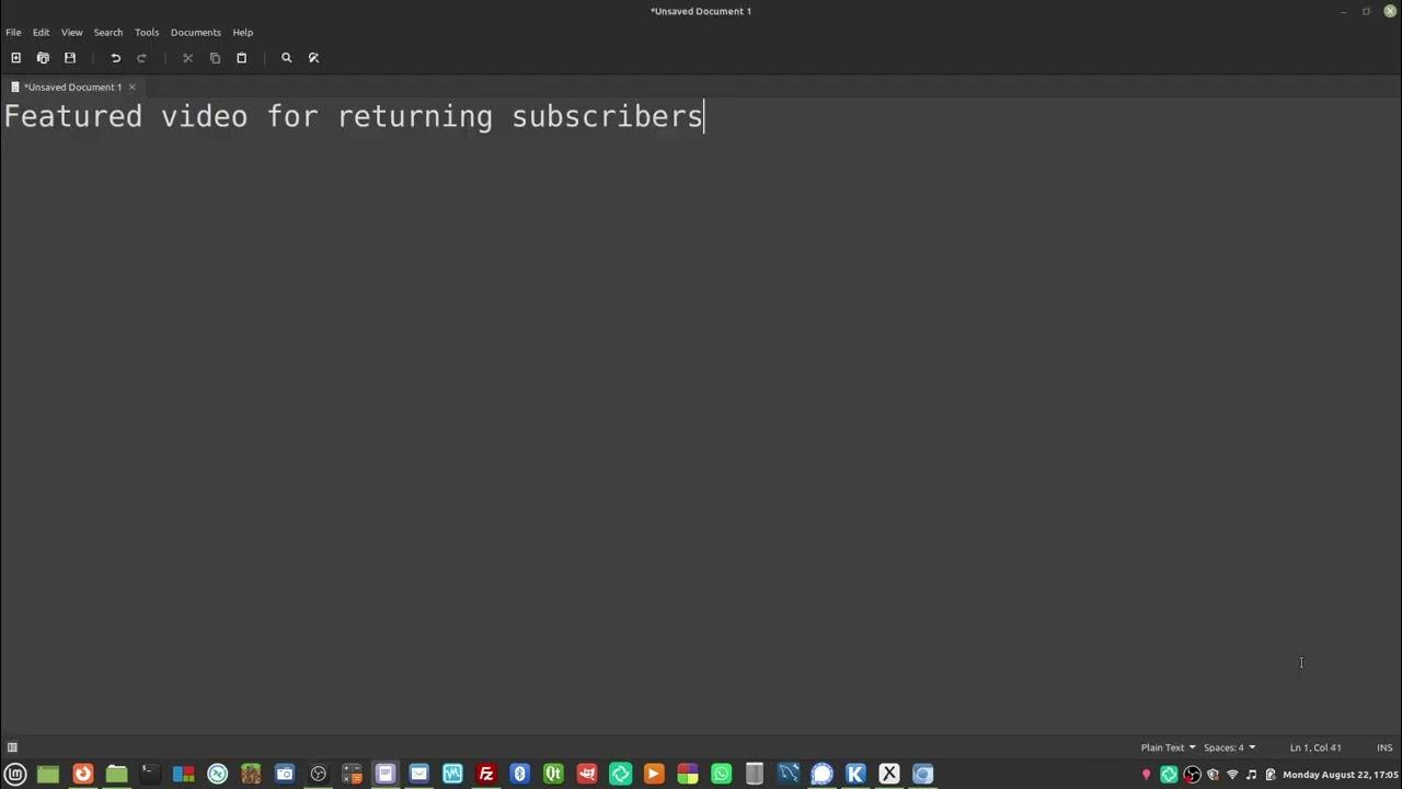 Featured video for returning subscribers - YouTube