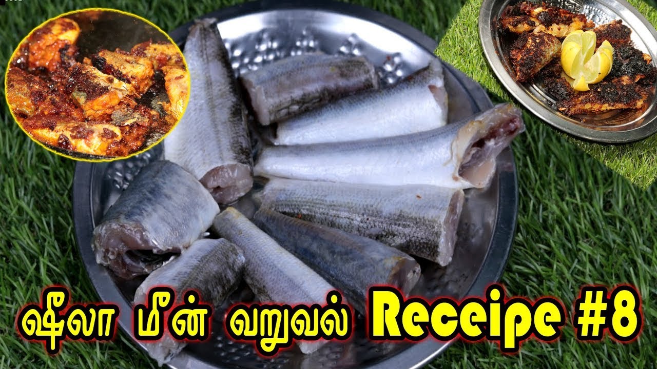 Traditional Sheela Fish Fry Recipe In Tamil / சீலா மீன் வறுவல் Receipe ...