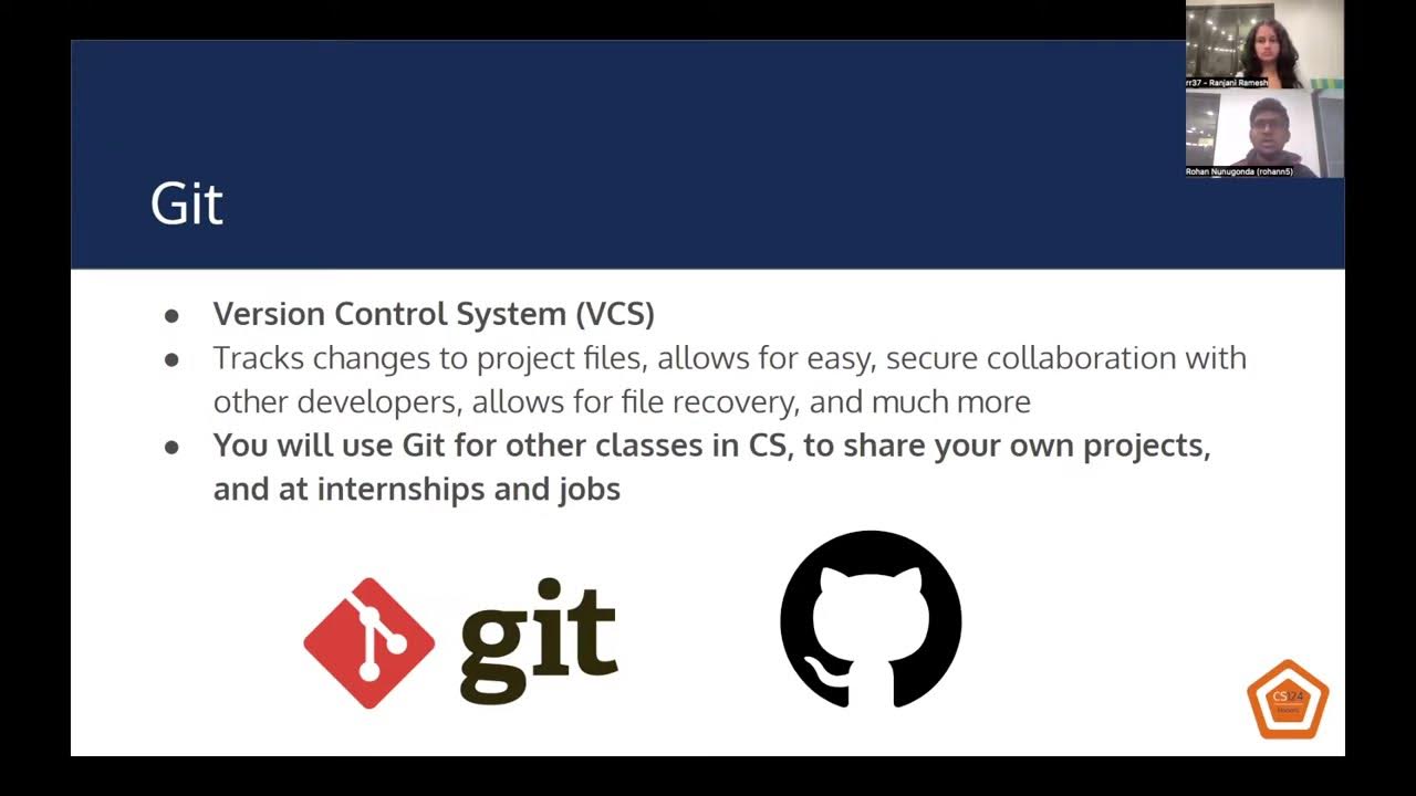CS 124 Honors Lecture 1 Git + Demo - YouTube