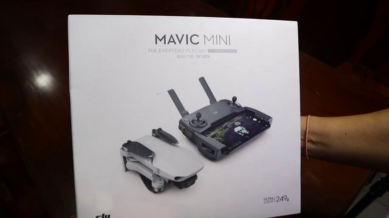 DJI Mavic mini unboxing - YouTube