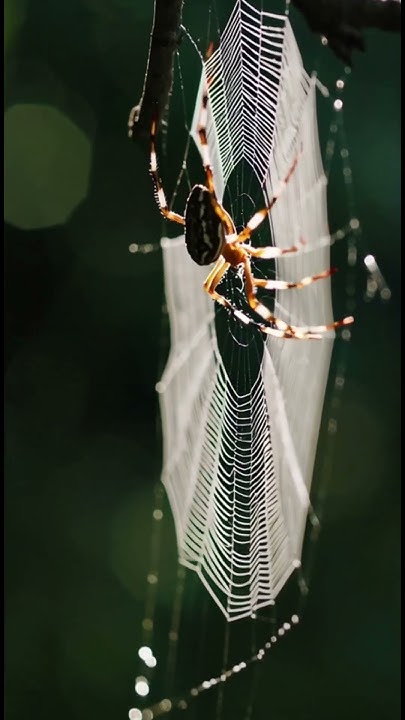 Amazing Spider Web Art - YouTube