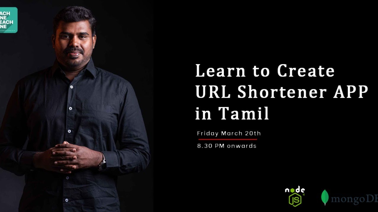 Learn Url Shortener With Nodejs And Mongodb Each One Teach One Youtube 1795