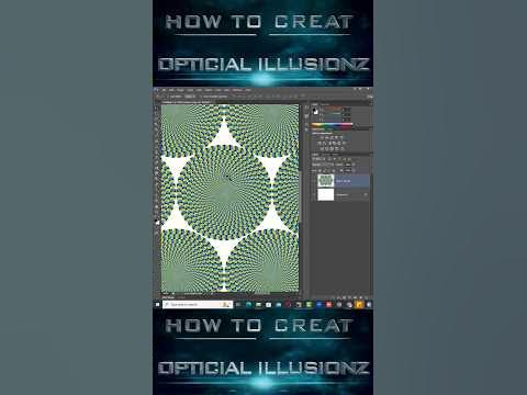 How to create optical illusion in Photoshop #photoshoptutorial # ...