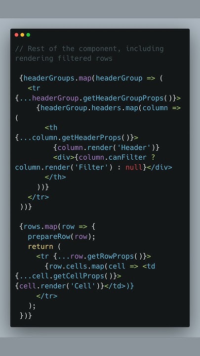 Boost React Tables with Custom Filters #React - YouTube