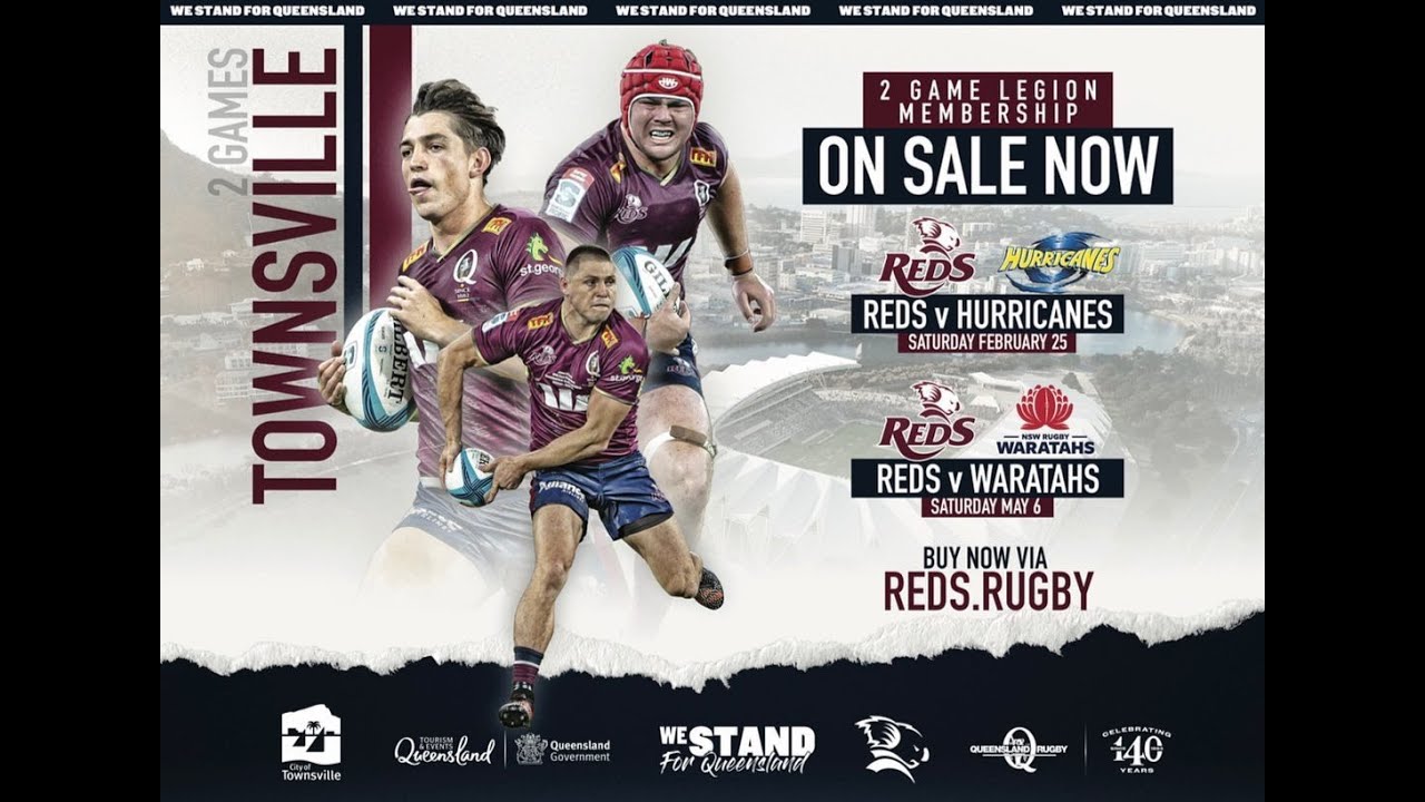Queensland Reds Townsville Travel Video 2023 - YouTube