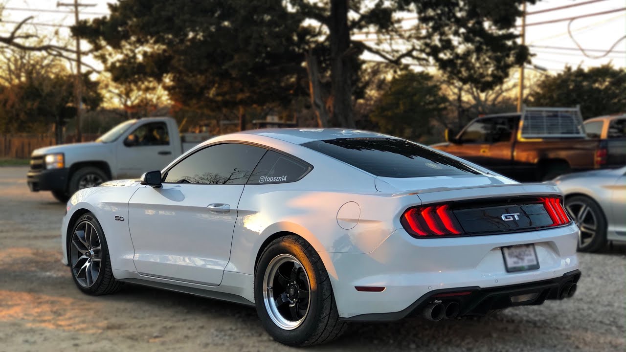 NEW DRAG SETUP FOR THE 2019 MUSTANG GT! NO MORE SPINNING? - YouTube