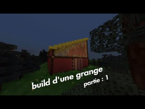 Château médiéval : Build d'une grange [Minecraft] - YouTube