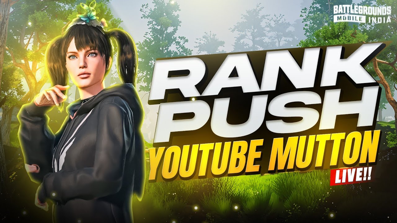 RANK PUSH | 100 CD LETS GOO#madan #msob #bgmi #bgmilive - YouTube