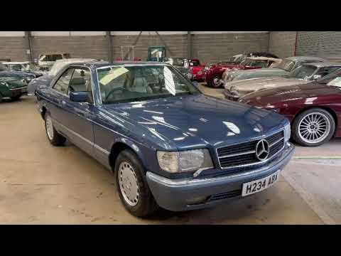1990 MERCEDES 500 SEC AUTO | MATHEWSONS CLASSIC CARS | AUCTION: 12, 13 & 14 JUNE 2024 - YouTube