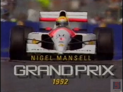 BBC Grand Prix - Nigel Mansell 1992 - YouTube