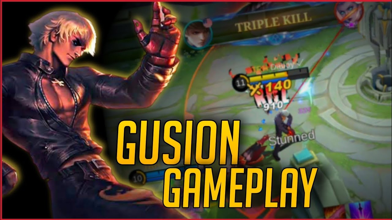 GUSION "K" MAXIMUM SPEED ACTIVATED ⚡GUSION HIGH IQ GAMEPLAY | BEST ...
