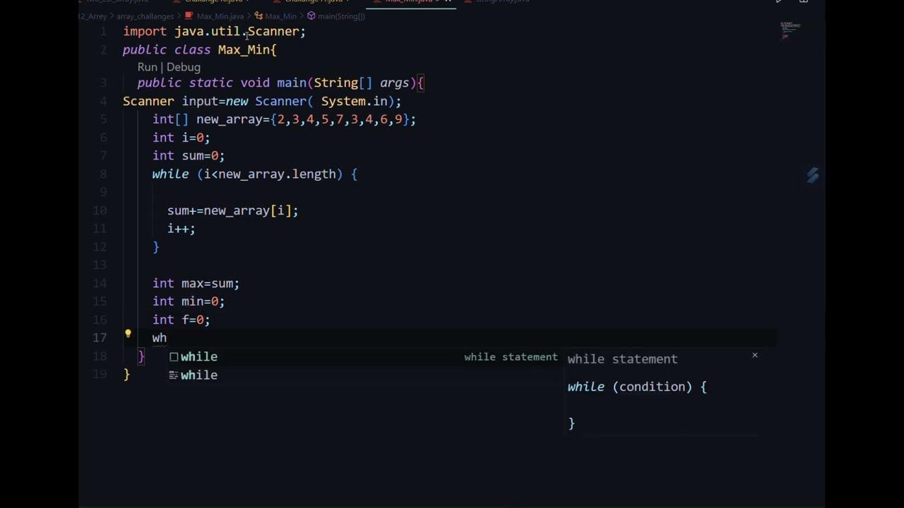 Create a program to find the maximum and minimum element in an array ...