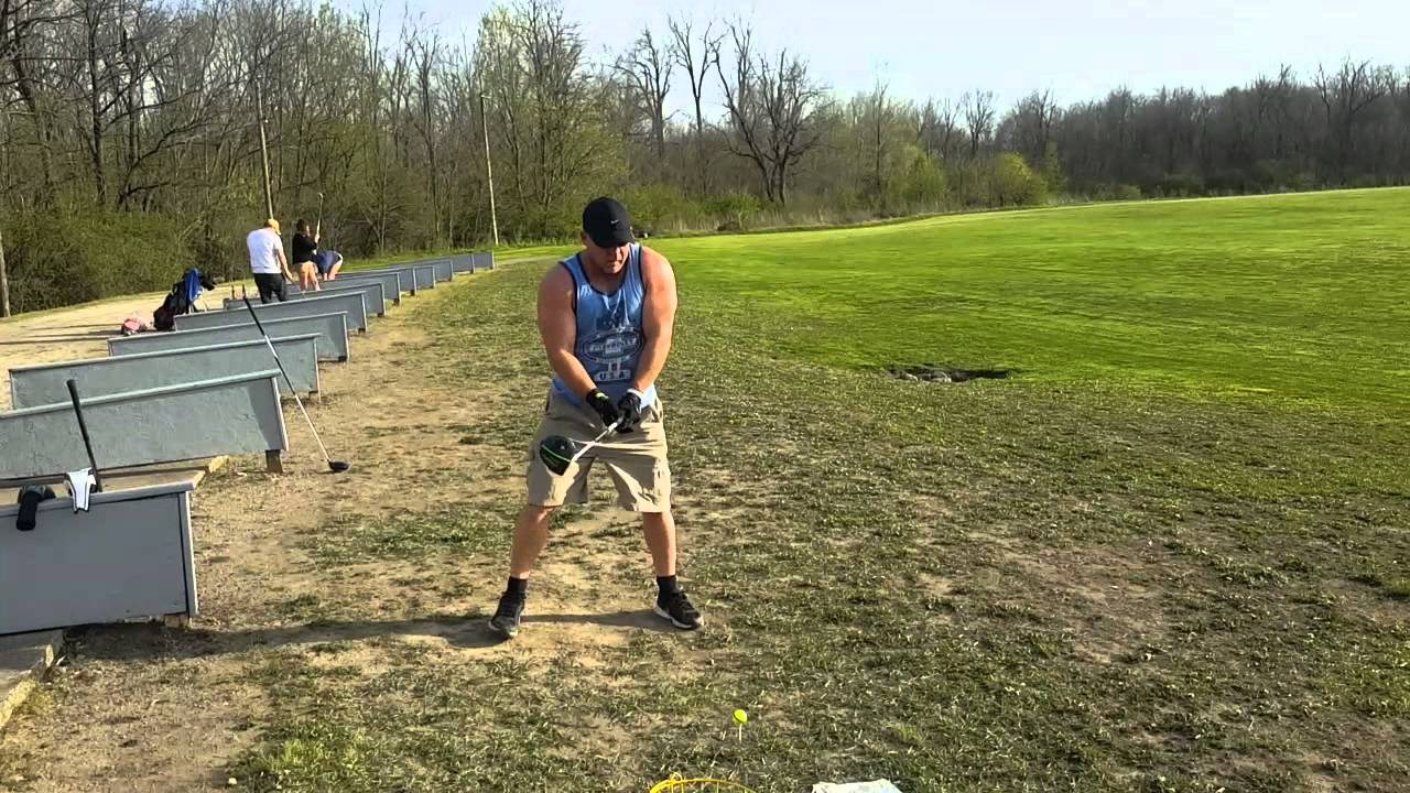 Long drive championship practice. Kranking it up. - YouTube
