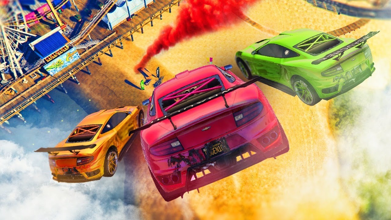 FASTEST FALL = WIN! (GTA 5 Funny Moments) - YouTube