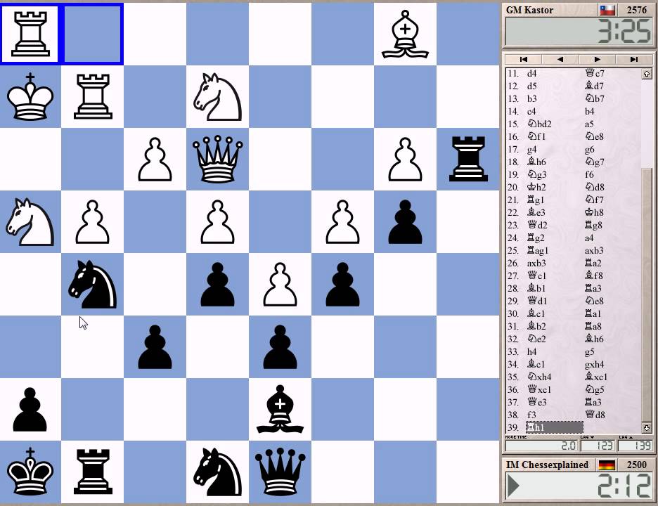 Blitz Chess #305 with Live Comments Ruy Lopez Chigorin - YouTube