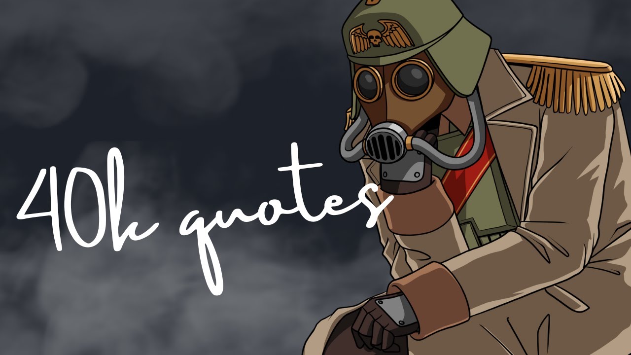 Veteran Colonel Tyborc | 40K Quotes - YouTube