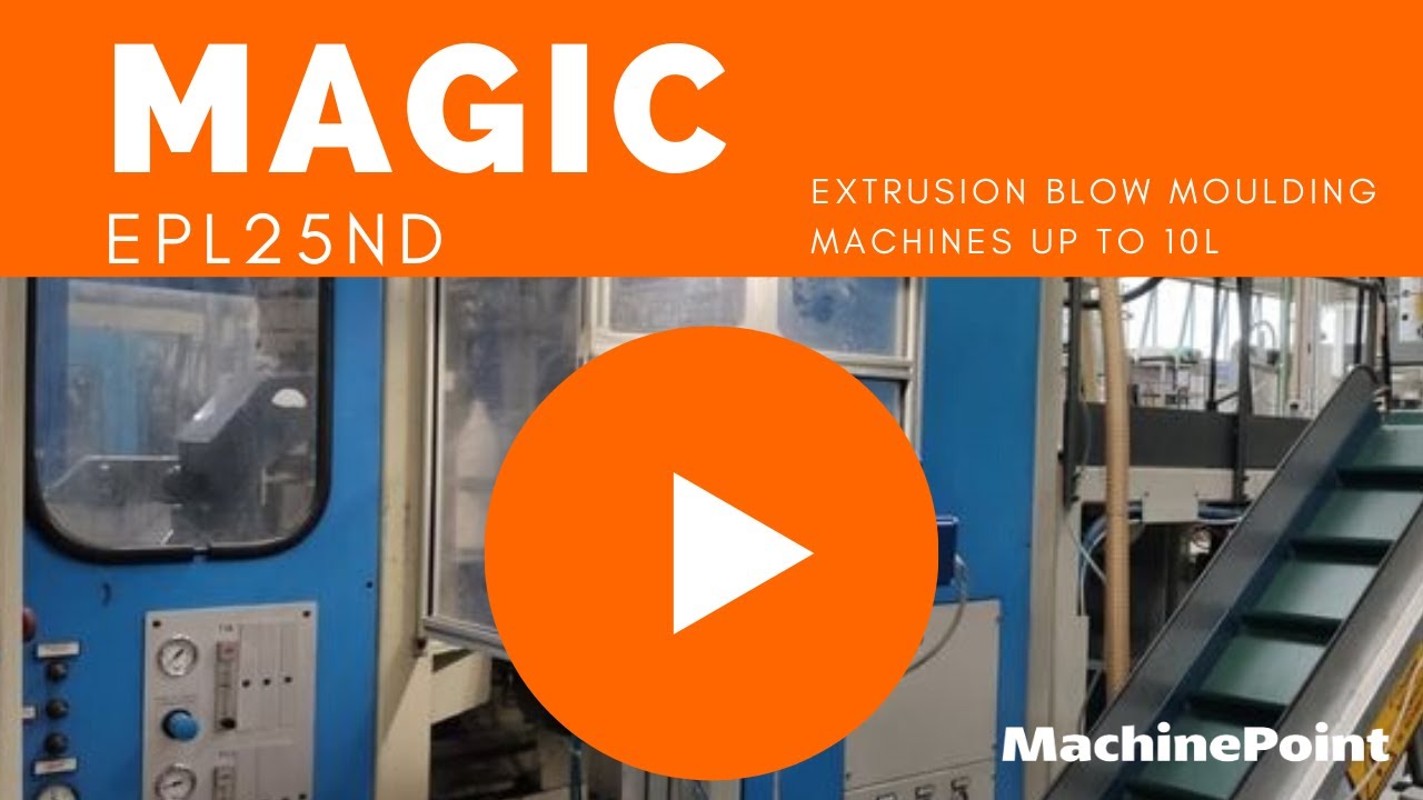MAGIC EPL25ND Extrusion Blow Moulding machines up to 10L | MAGIC ...