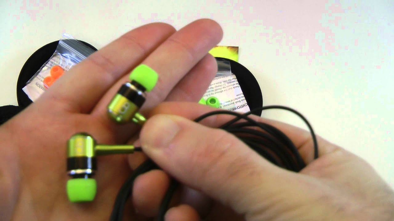 CustomBuds in-ear Earphones Review - YouTube