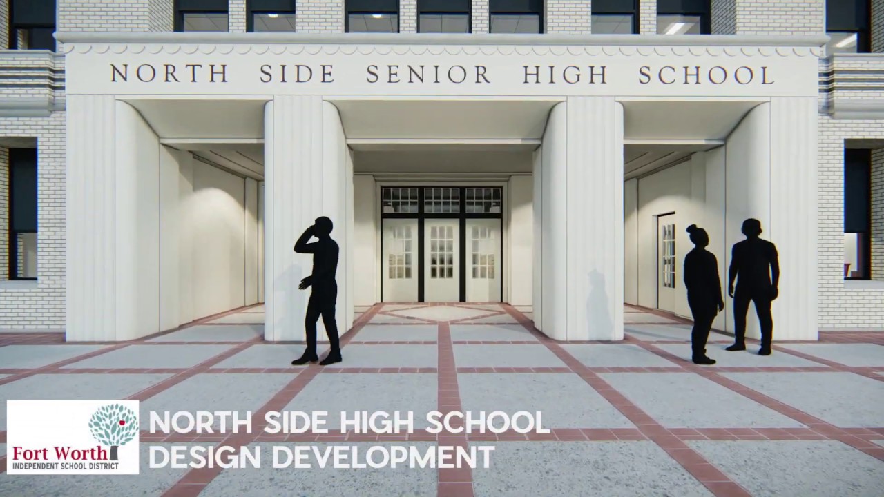 WRA Architects | Ft Worth ISD North Side High School Renovations Design ...