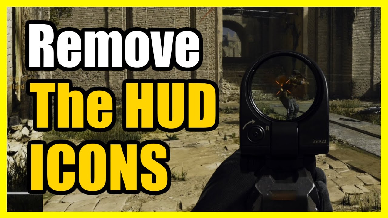 How to Remove the HUD Icons and TEXT playing COD Black Ops 6 (Easy ...
