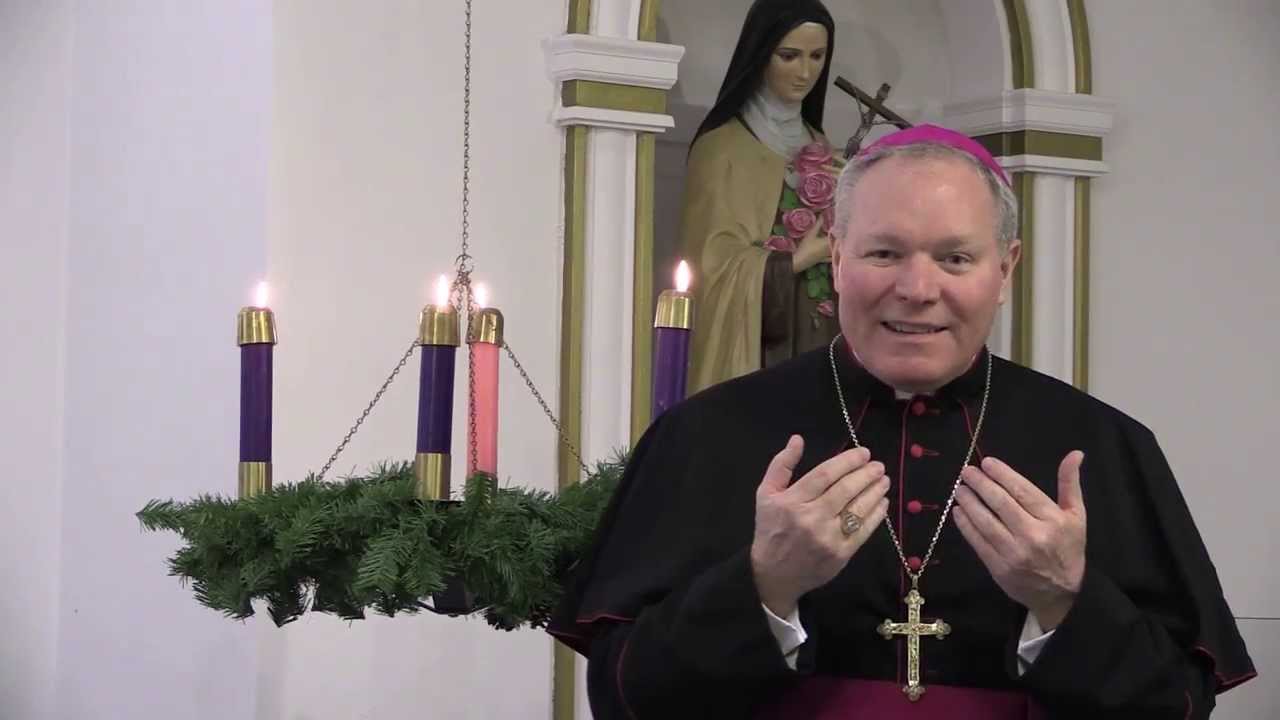 Christmas Message from Bishop Edward J. Burns - YouTube