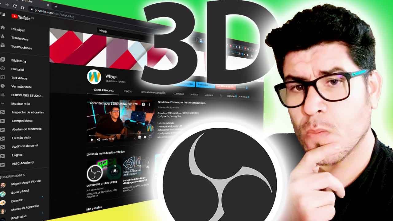 Mejor plugin OBS Studio 2021 | Perspectiva 3D | StreamFX - YouTube