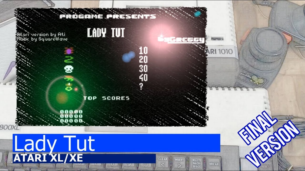Atari XL/XE -=Lady Tut=- final version - YouTube