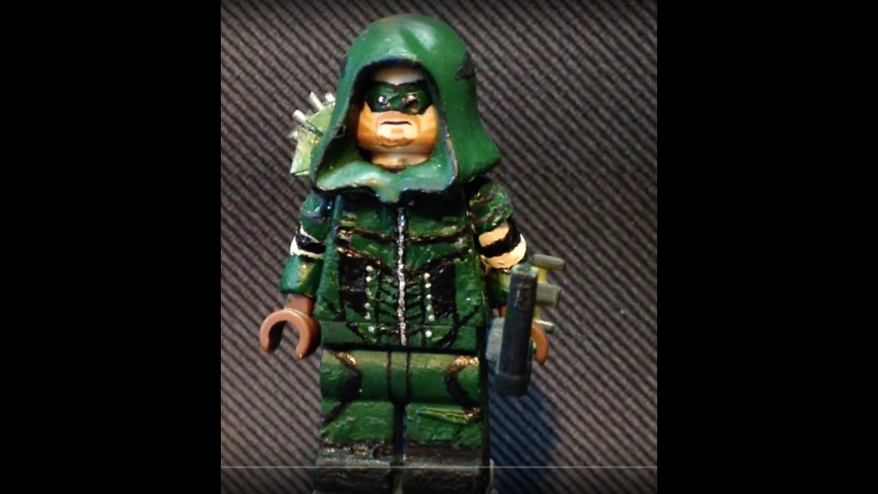Lego Freak Tutorial Green Arrow Season 4 - YouTube