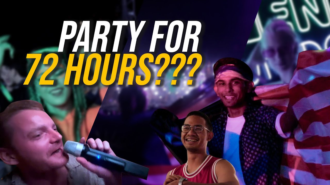 We Partied For 72 Hours At Asia's Largest Countdown Party - YouTube