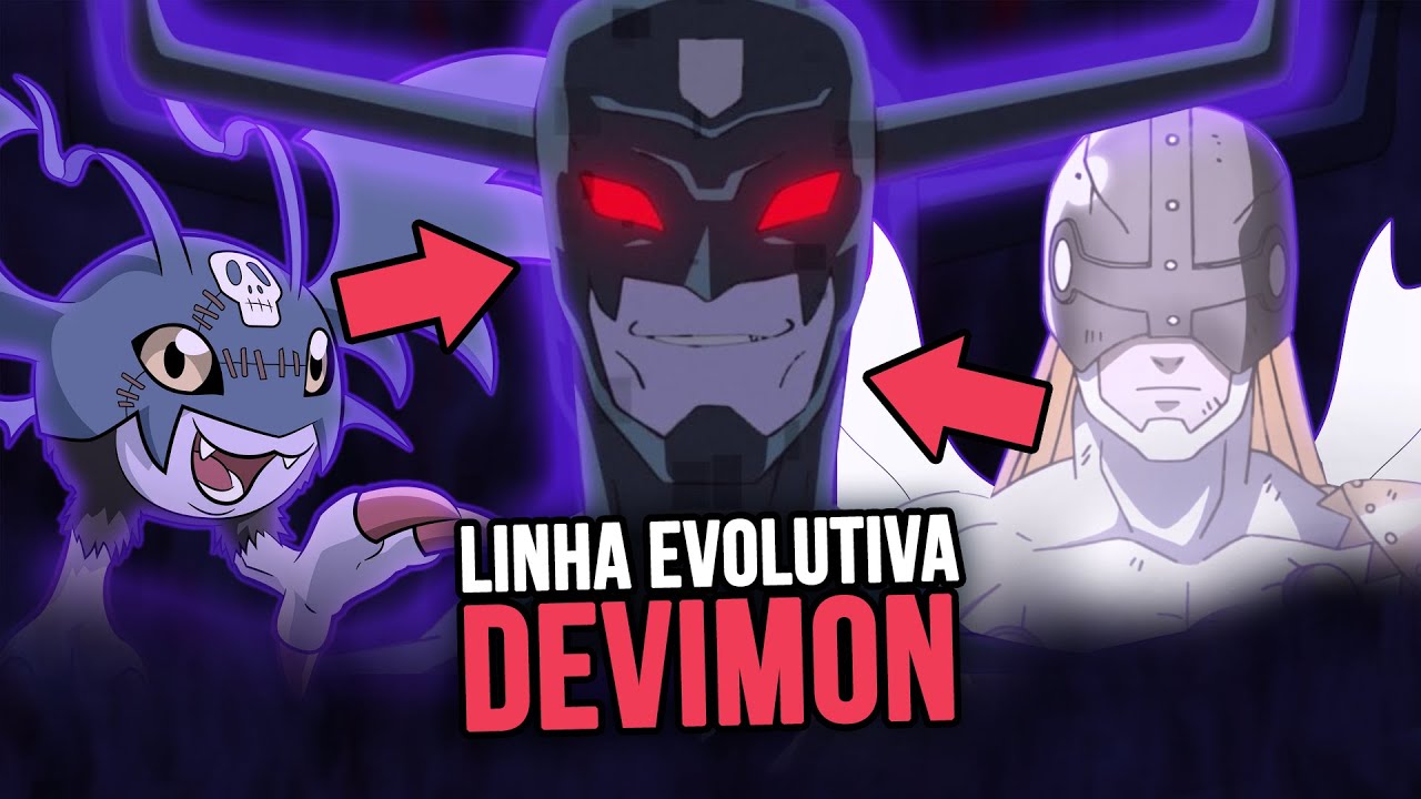 DEVIMON: LINHA EVOLUTIVA EXPLICADA - YouTube