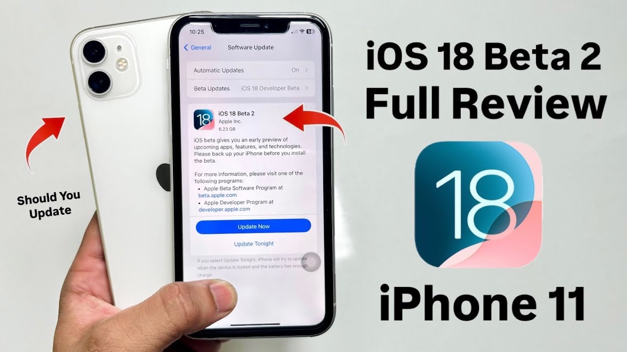 iOS 18 Beta 2 on iPhone 11 Full Review - iPhone 11 Performance, Battery ...