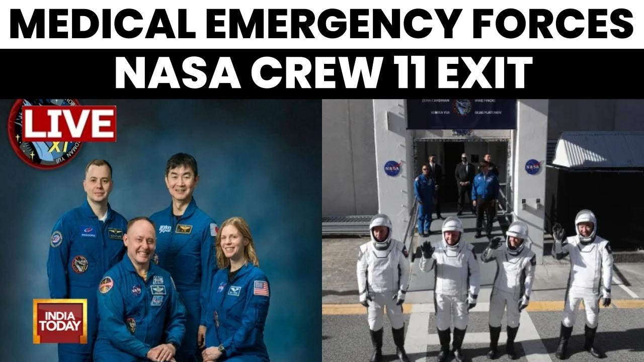 Crew-11 Live Update: First Medical Evacuation In 25 Years Of ISS ...