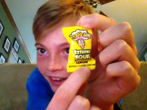 LEMON WARHEAD CHALLENGE!!! WARNING:SOUR - YouTube