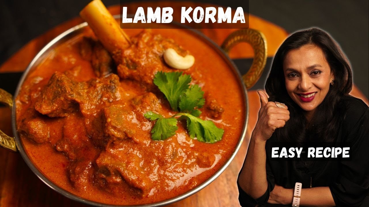 Easy & Creamy LAMB KORMA Recipe for YOU with Step-by-step Instructions ...
