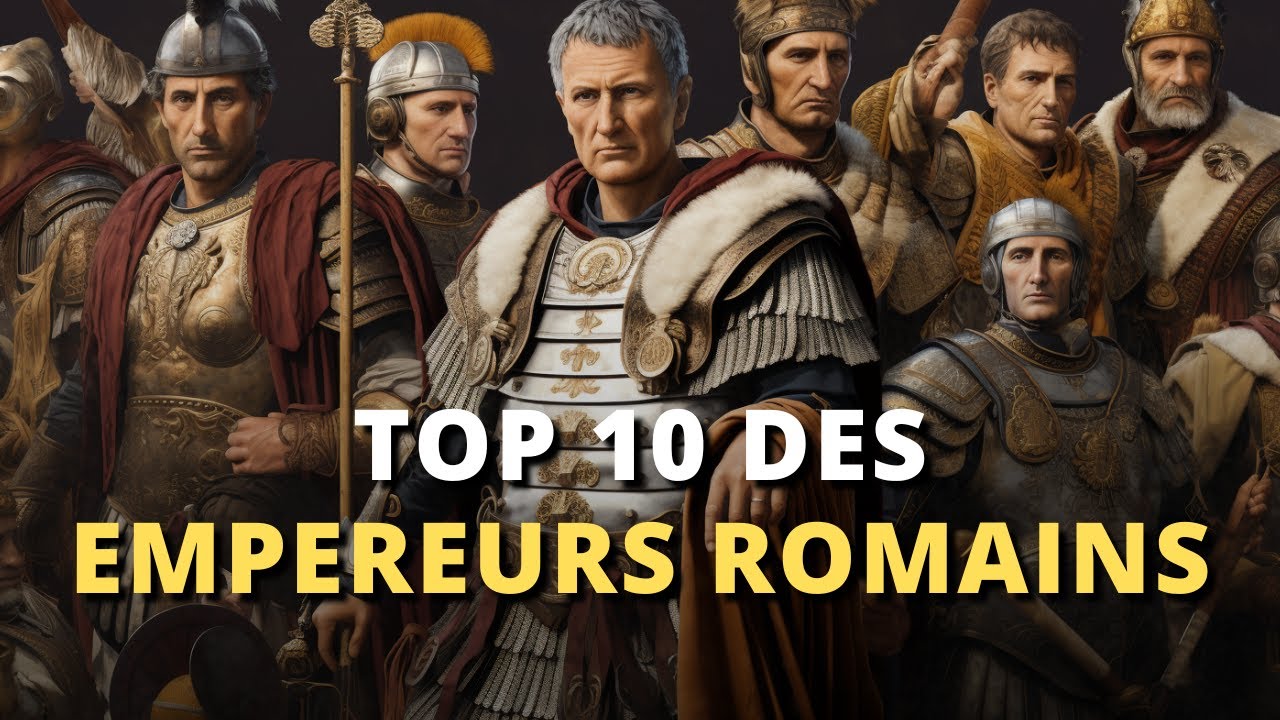 Les 10 Meilleurs Empereurs Romains de Tous les Temps - YouTube
