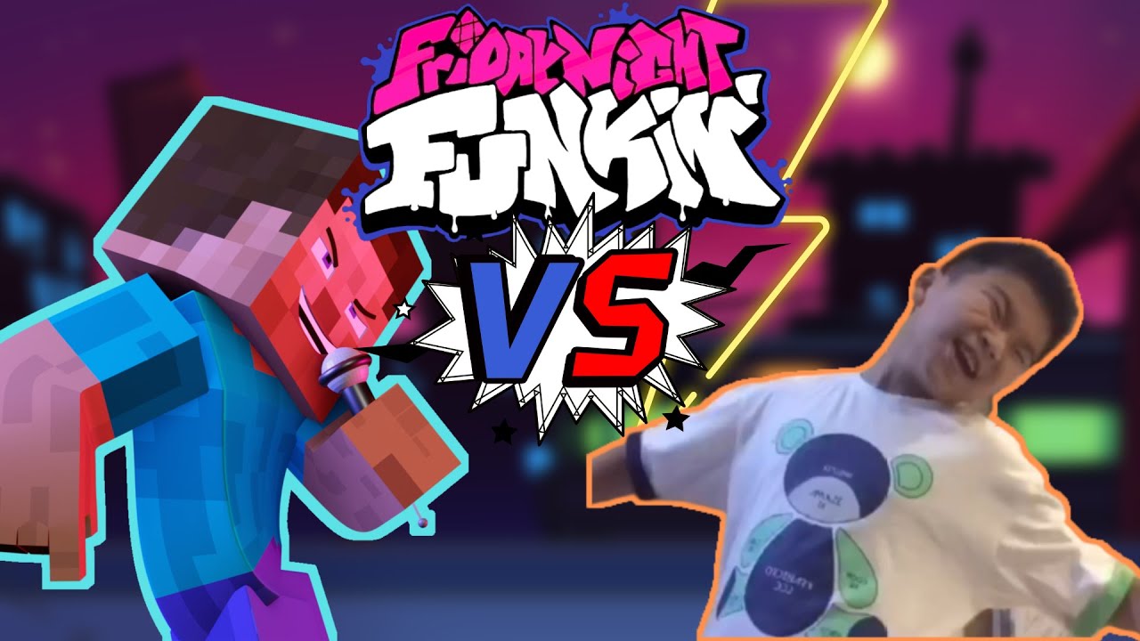 [Minecraft x FNF] Baby Steve Vs TikTok Chinese Boy #3 - YouTube