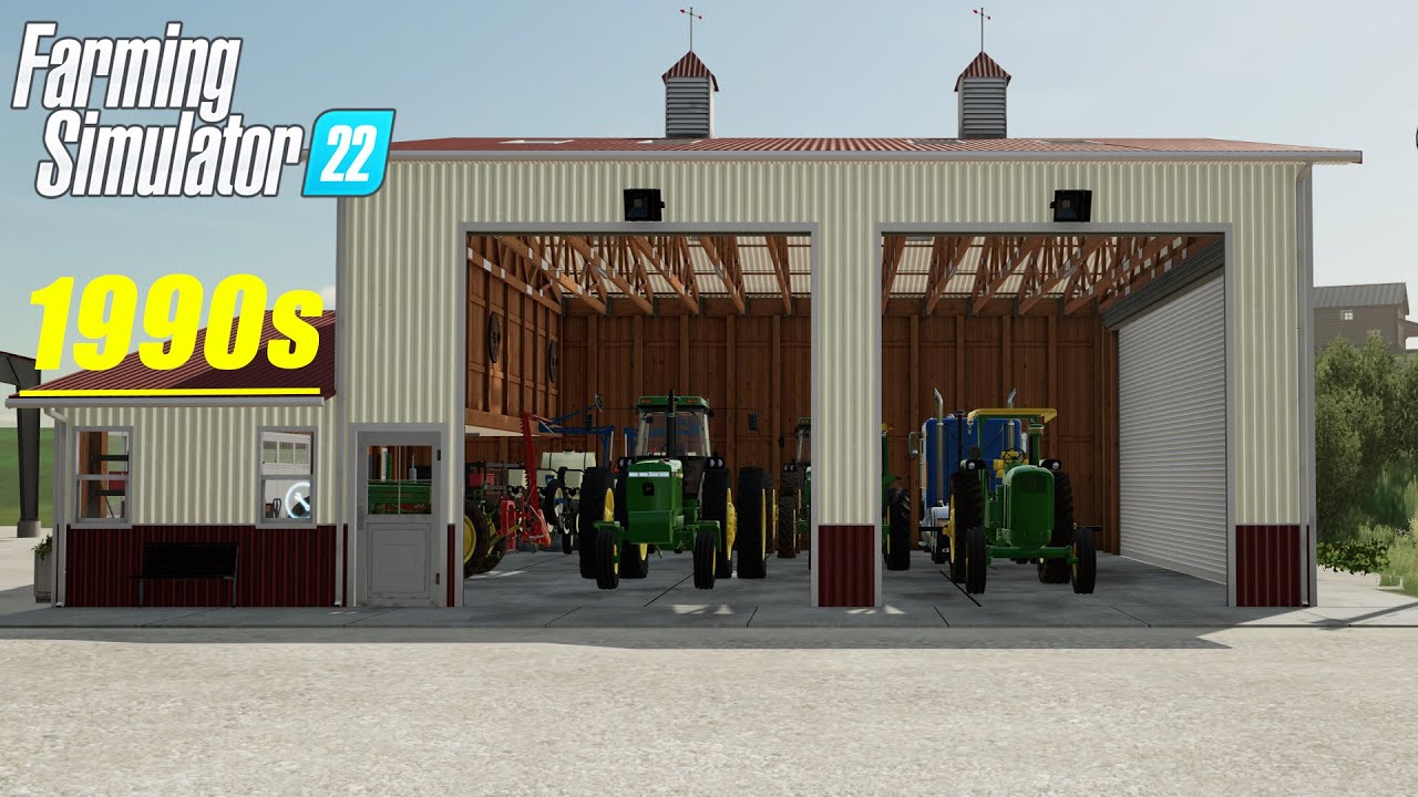 BUYING THE EQUIPMENT TO MATCH THE DECADE FARMING SIMULATOR 22 (1990s ...