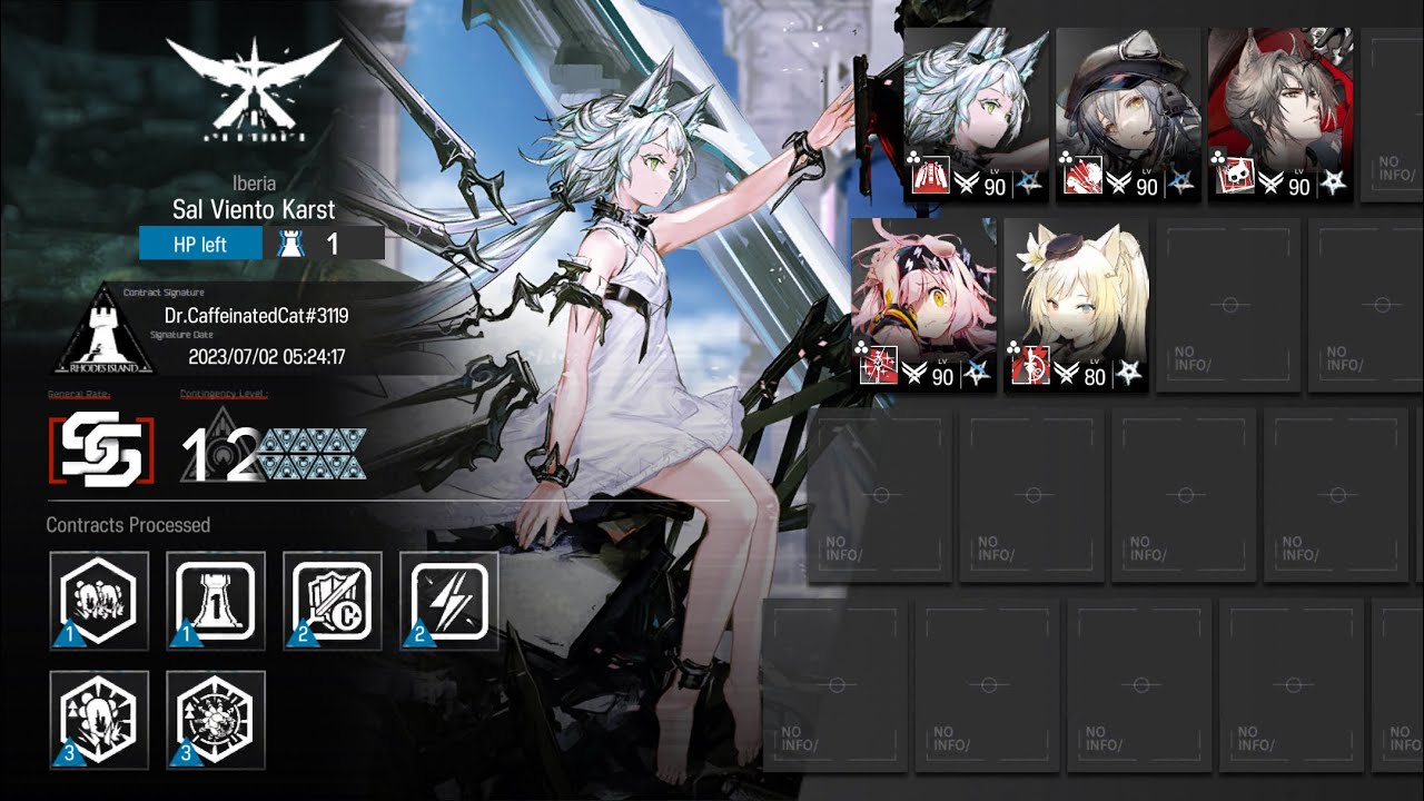 [Arknights] CC#11 | Day 10 | Risk 12 with only 5 Feline operators - YouTube