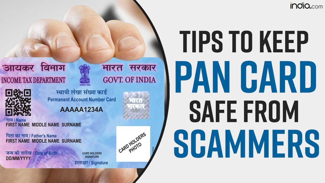 PAN Card Tips: How to keep your PAN Card safe from scammers | Utility ...
