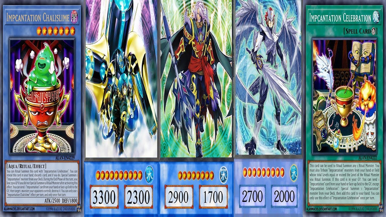 YGOPRO Impcantation Chalislime Impcantation Celebration Deck Nekroz ...