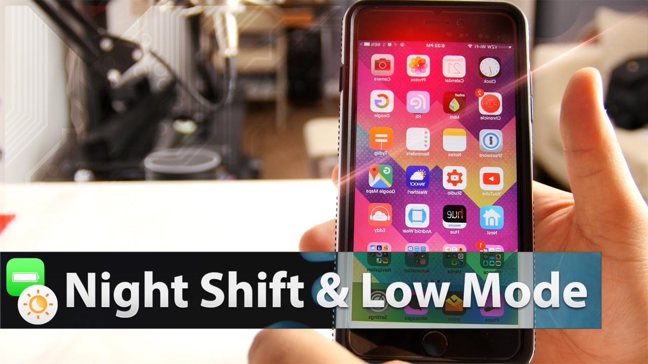 iPhone - Enable Night Shift & Low Power Mode at same time on iOS 9.3.1 ...