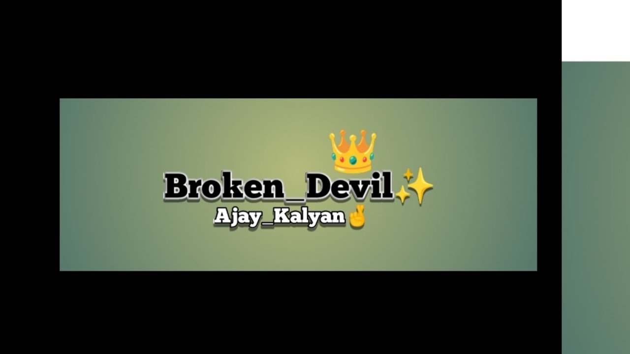 Broken_Devil Live Stream - YouTube